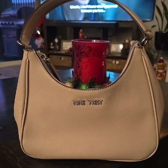 Nine West | Bags | Nine West Beige Shoulder Bag | Poshmark
